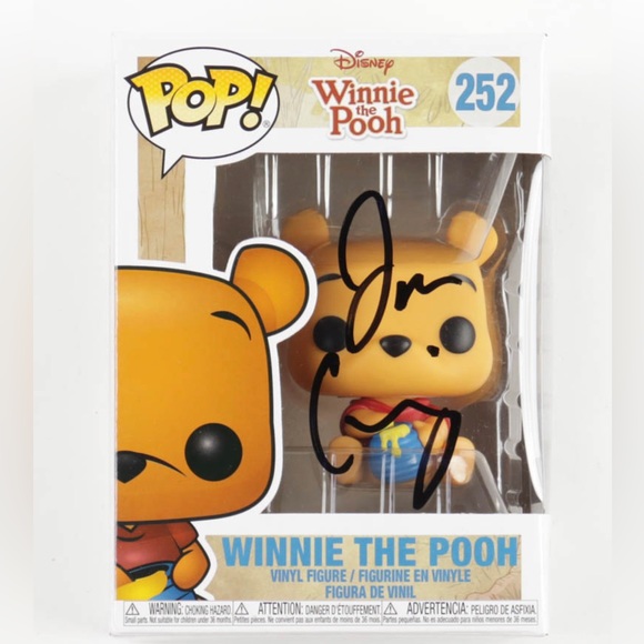 Disney | Other | Winnie The Pooh Funko Pop Hand Signed | Poshmark